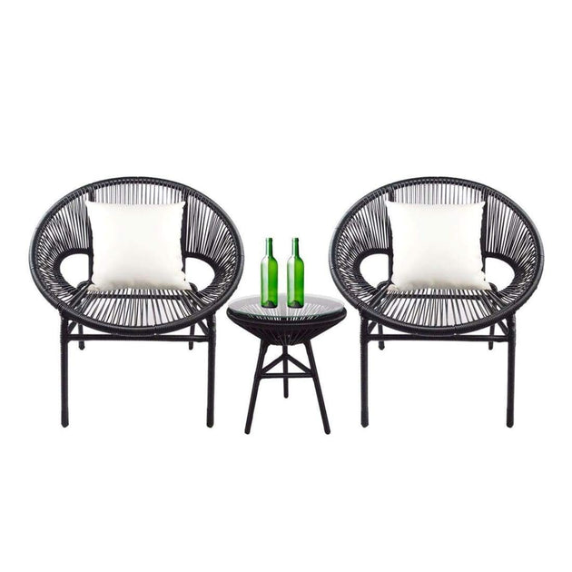 Outdoor Balcony Armchair, Wicker Chairs for Garden | Arena Living
